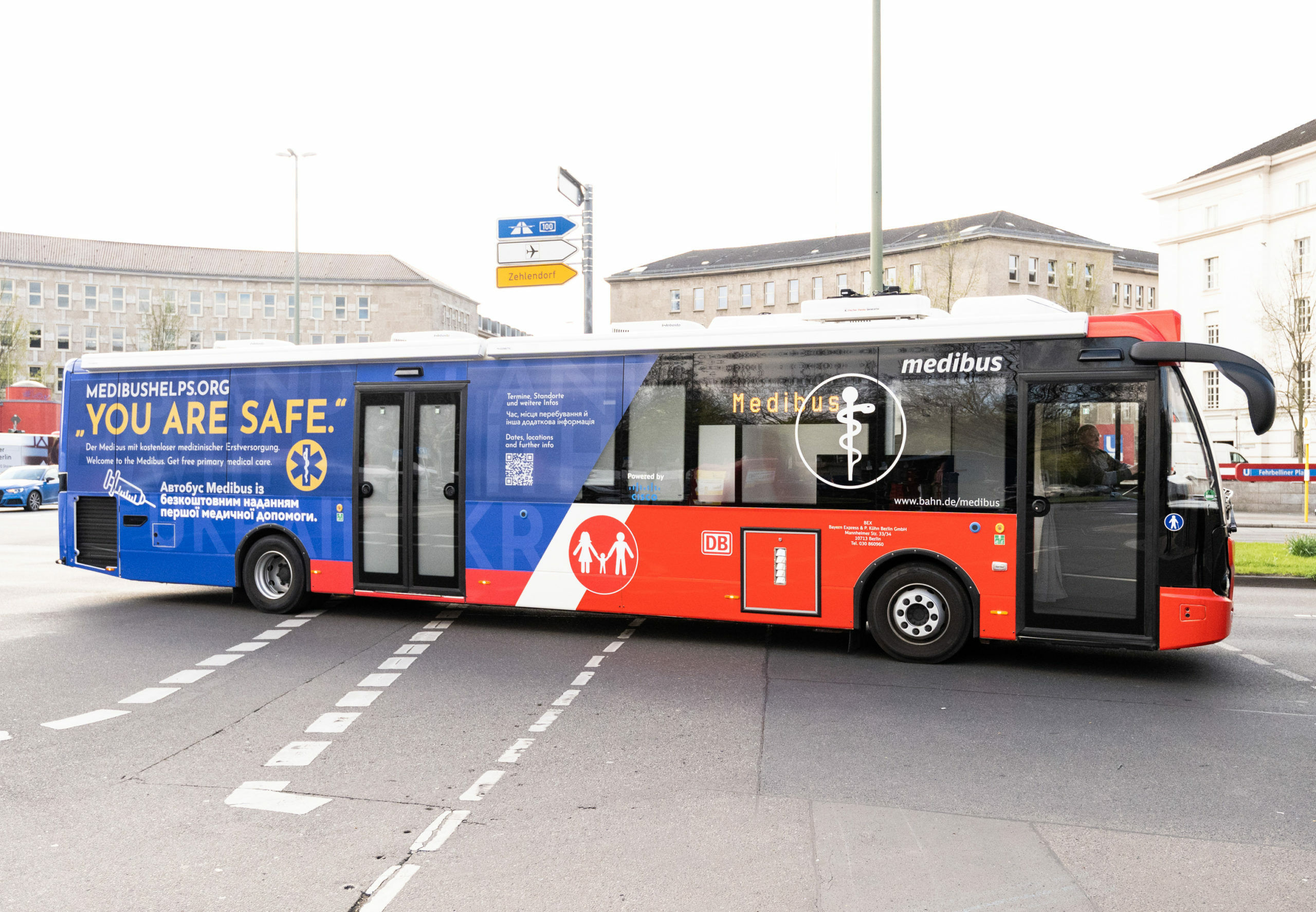 medibushelps.org - The Medibus with free medical first aid.